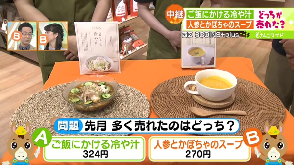 どっちが売れたでショー！夏の3COINS+plus編 ｜ 中継 ｜ どさんこワイド179 ｜ テレビ ｜ STV札幌テレビ